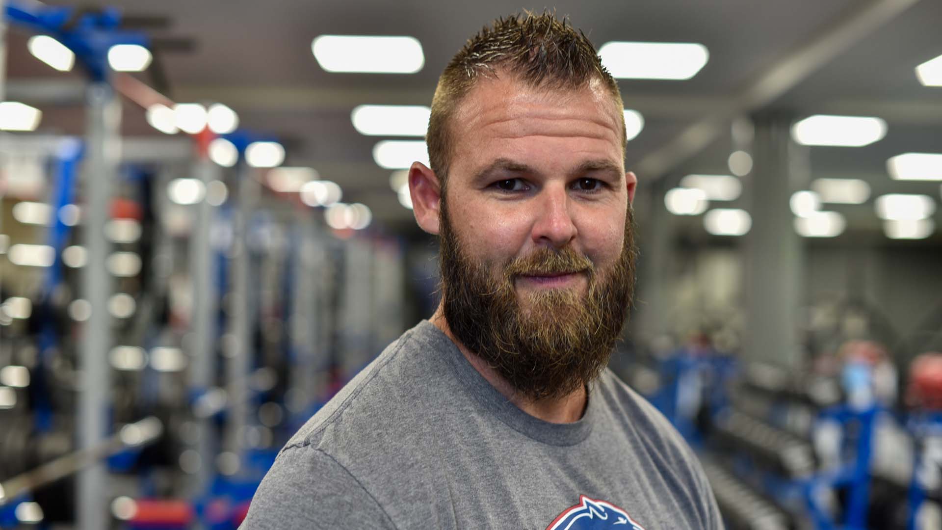 Makin leads in the weight room and relationship-building on campus ...