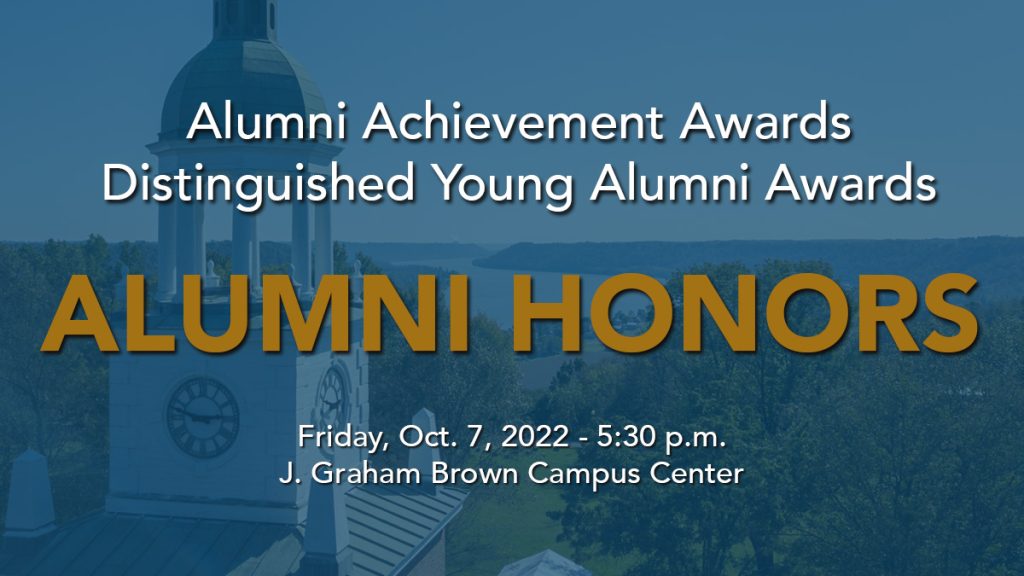 Alumni awards ceremony to honor five Hanoverians - Hanover College