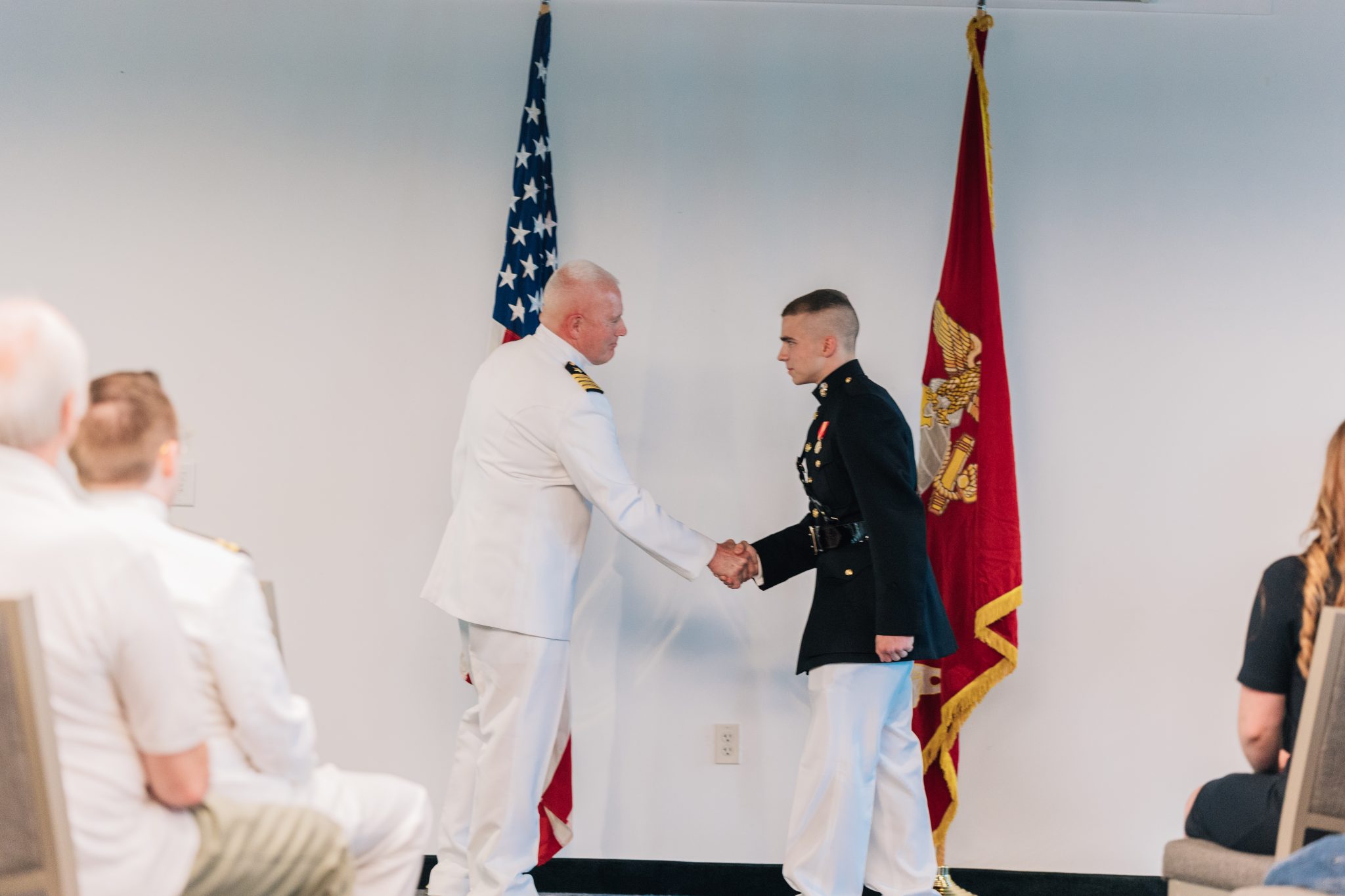 Isaac Ball '22 commissioned into U.S. Marine Corps - Hanover College